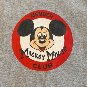Tops | Disney Mickey Mouse Club Shirt | Poshmark